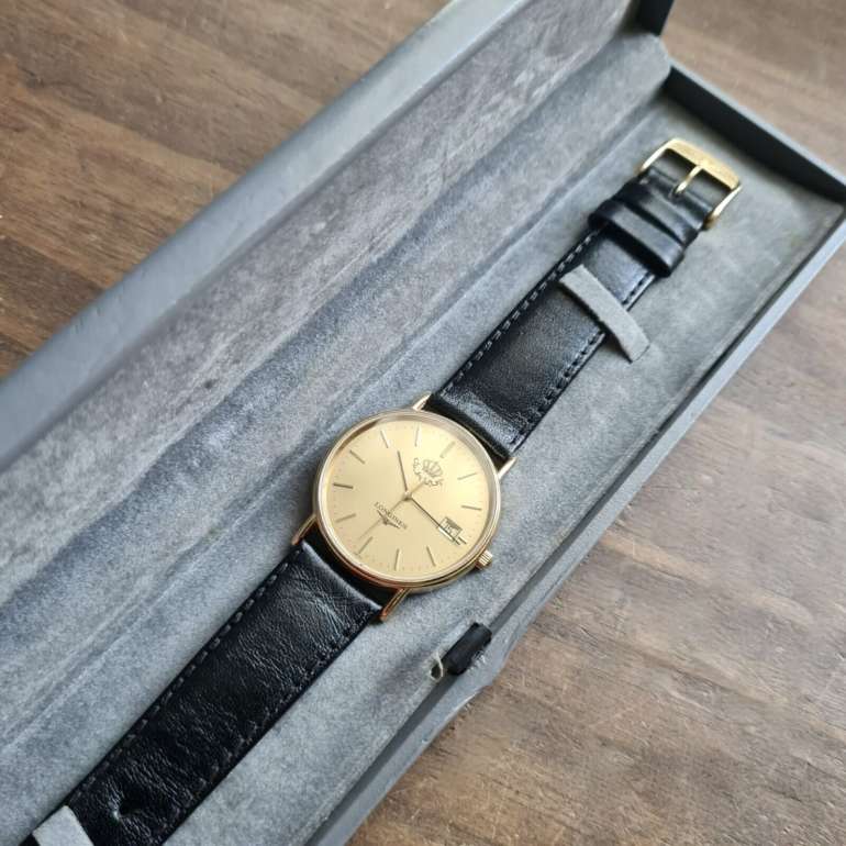 Longines "Maison Royale de Jordanie" • Cafe Noir - Les montres • vintage