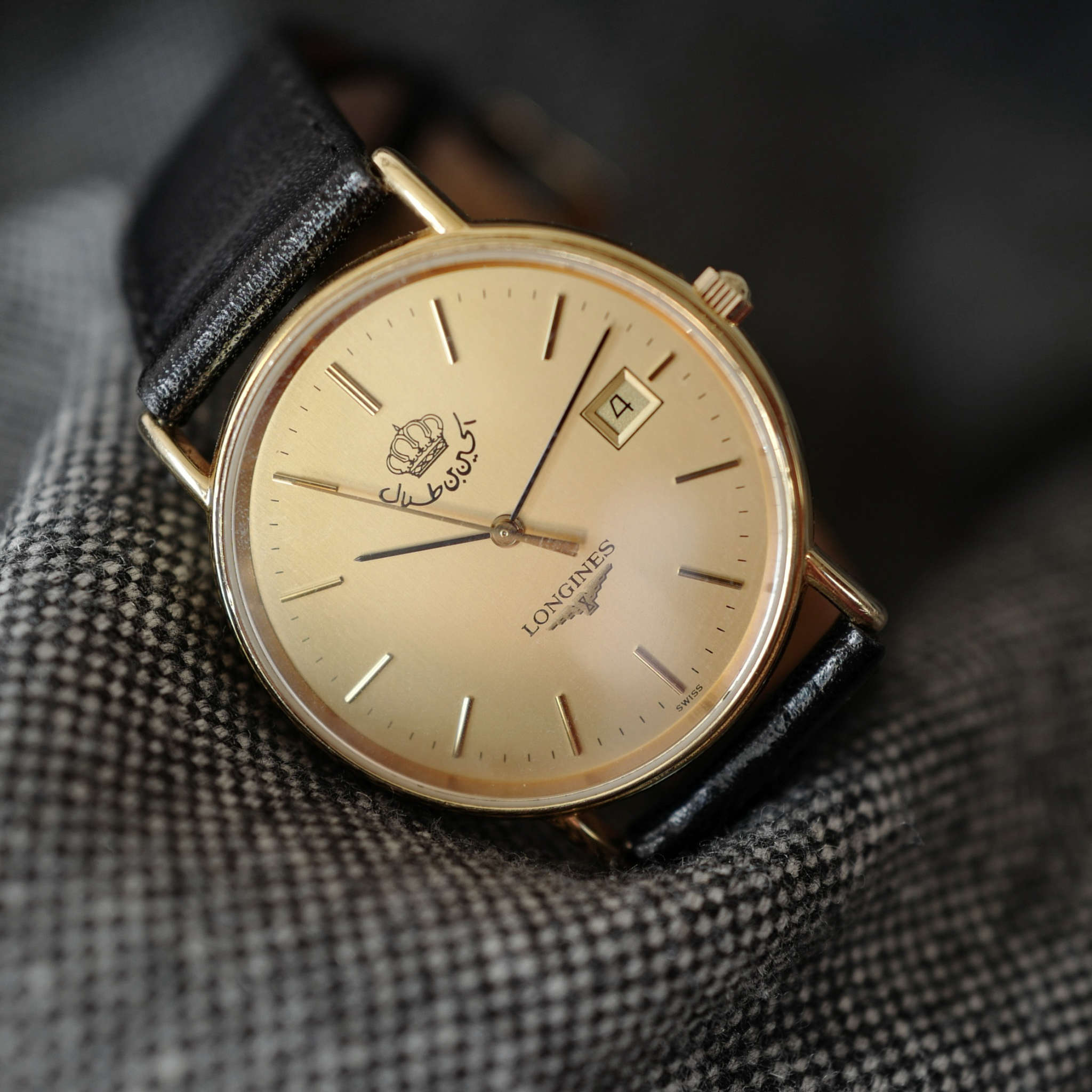 Longines "Maison Royale de Jordanie" • Cafe Noir - Les montres • vintage