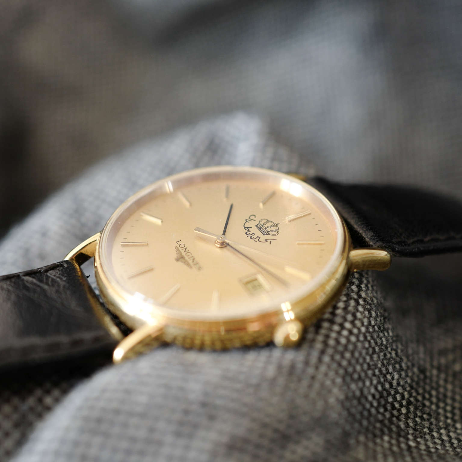 Longines "Maison Royale de Jordanie" • Cafe Noir - Les montres • vintage