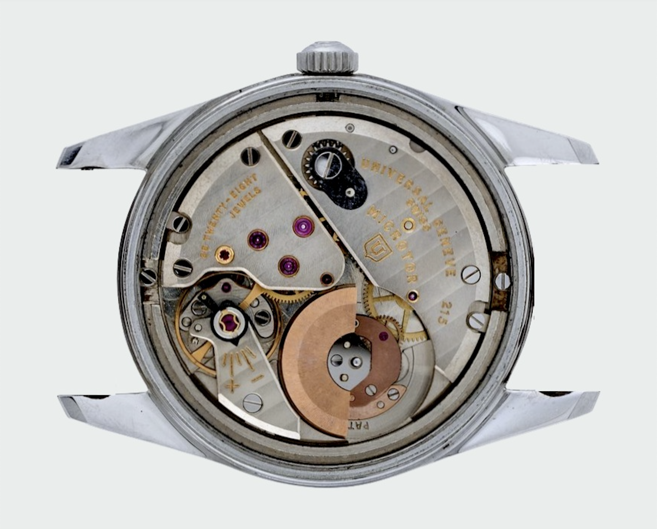 UNIVERSAL GENÈVE ' Polerouter ' (1960 - 1962) • Café Noir Les Montres