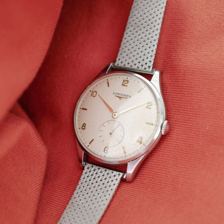 LONGINES 'Oversize Militaire' (1950's) • Cafe Noir - Les montres