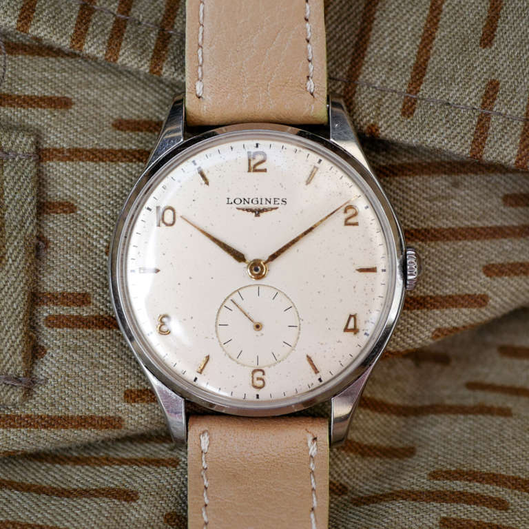 LONGINES 'Oversize Militaire' (1950's) • Cafe Noir - Les montres