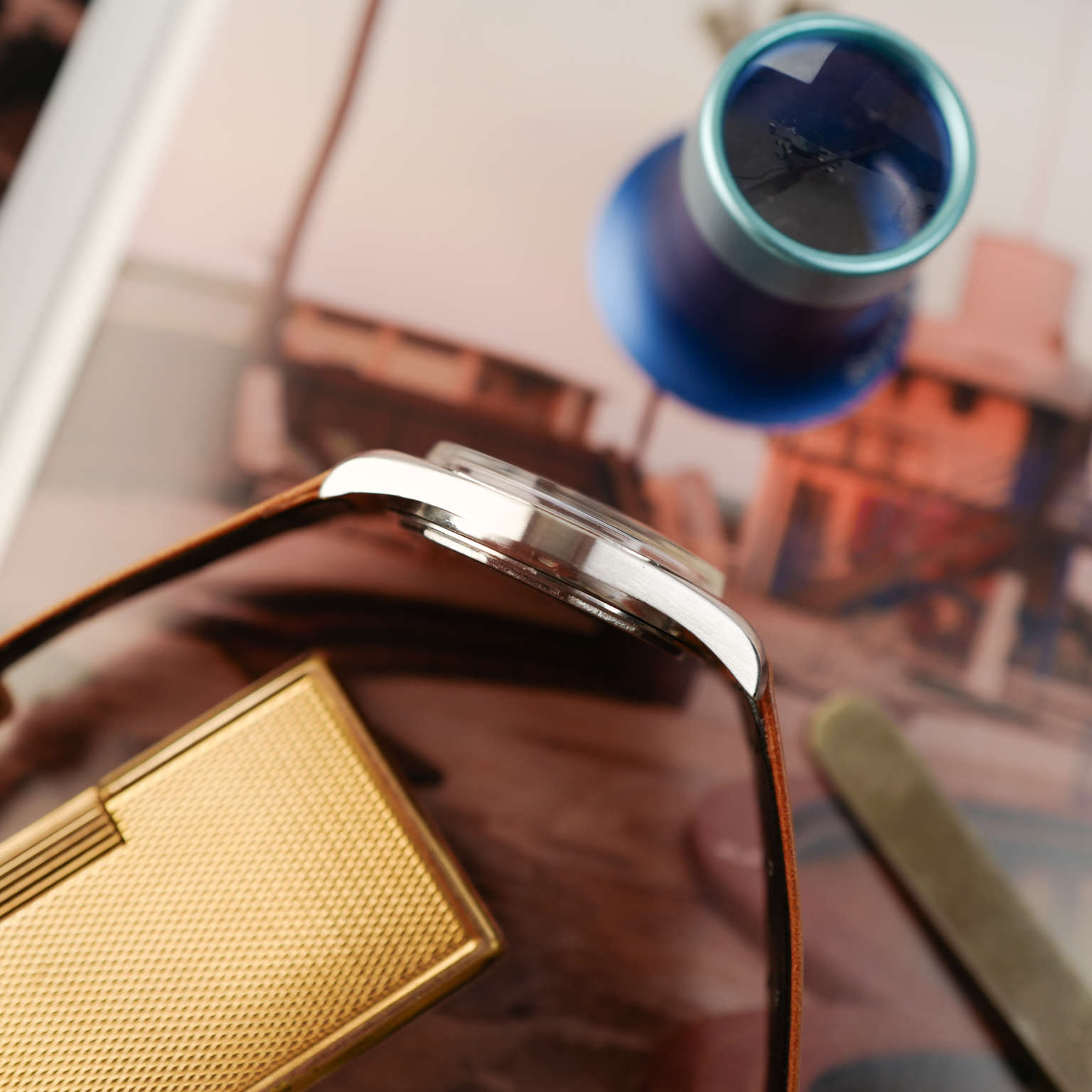 UNIVERSAL GENÈVE Polerouter Date "Genta Micro-Rotor" vintage