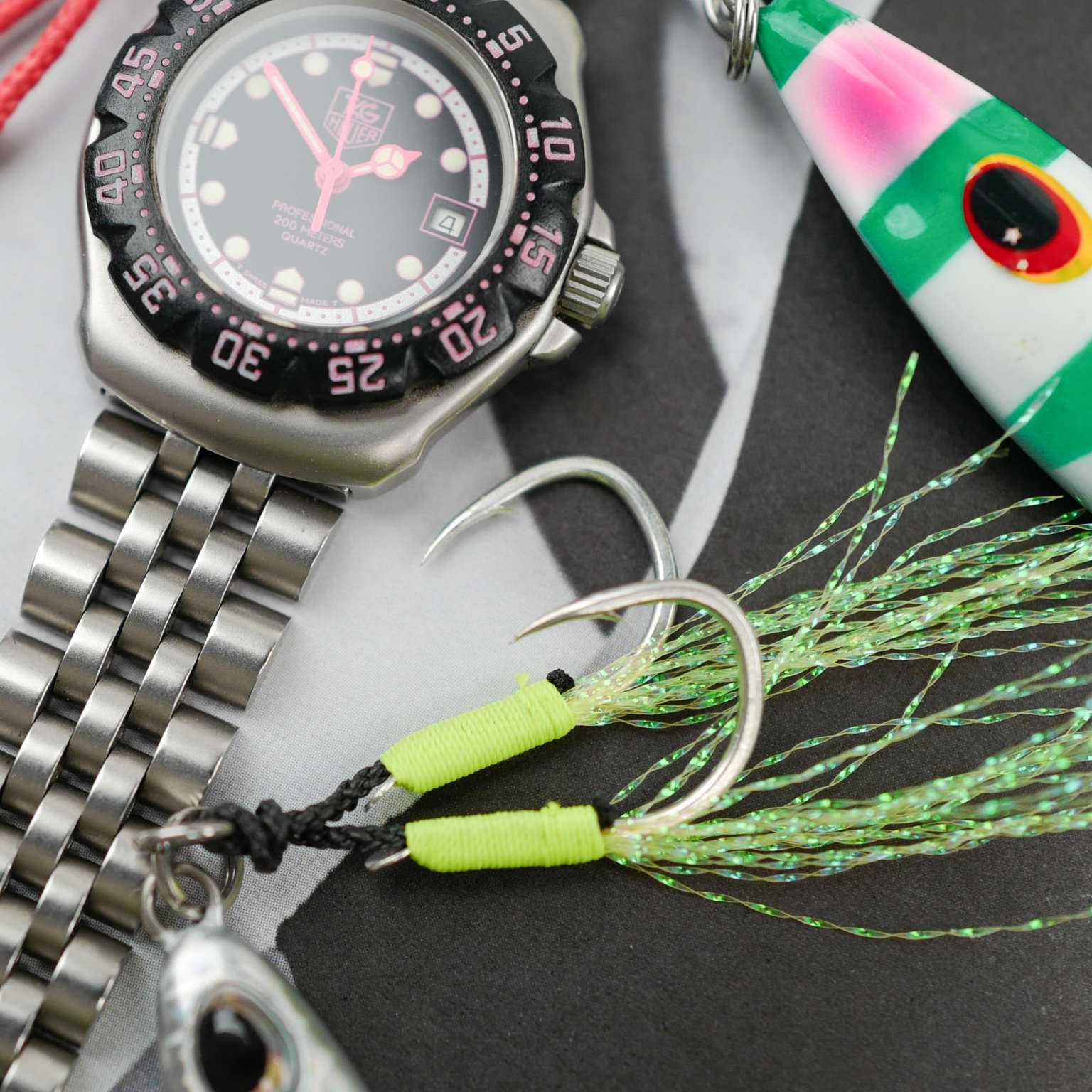 TAG HEUER Mini-Formula 1 Lady "Rose" - Réf. 377.508 (Vintage 1985)