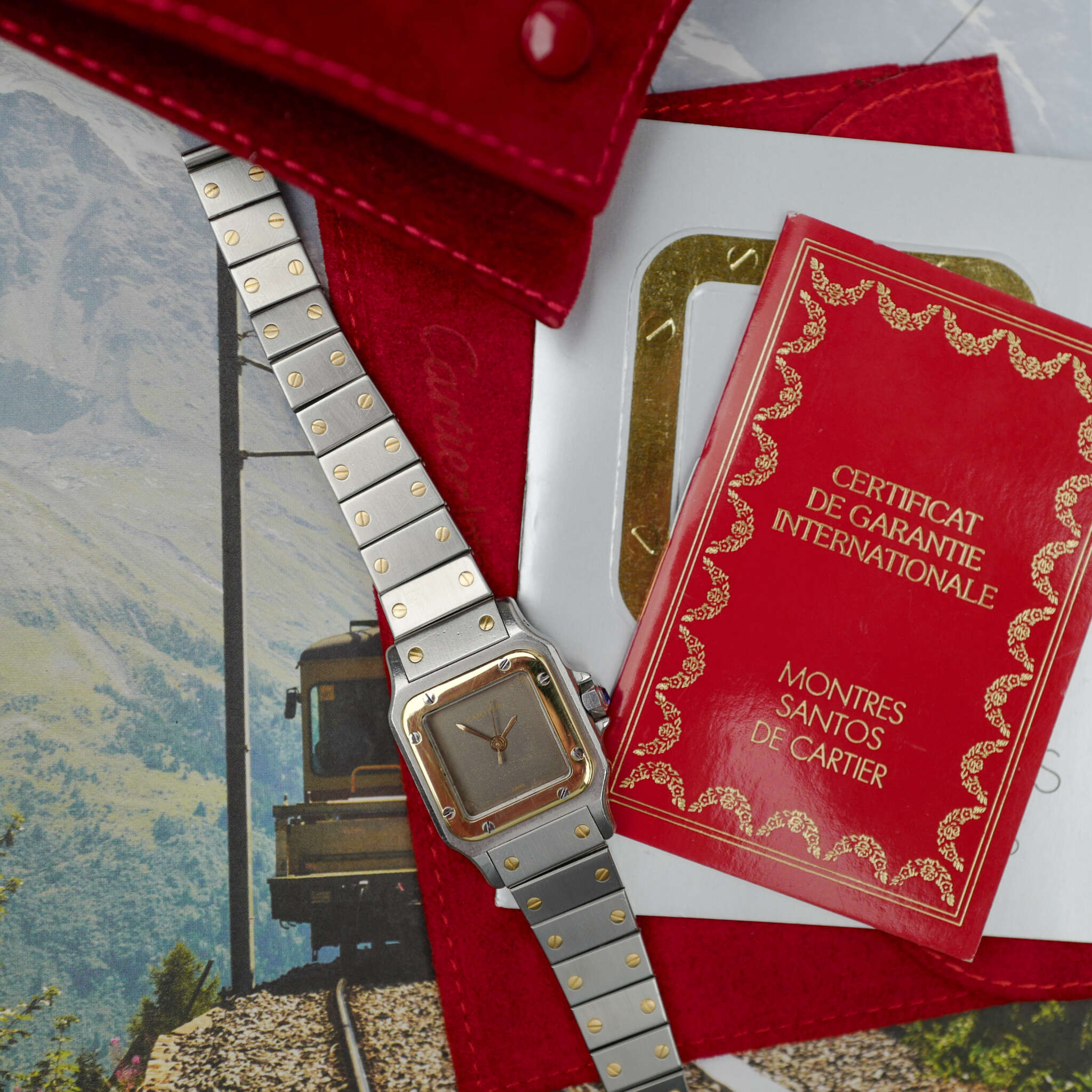 Cartier Santos Ghost Femme • Or & Acier (Vintage 1990)