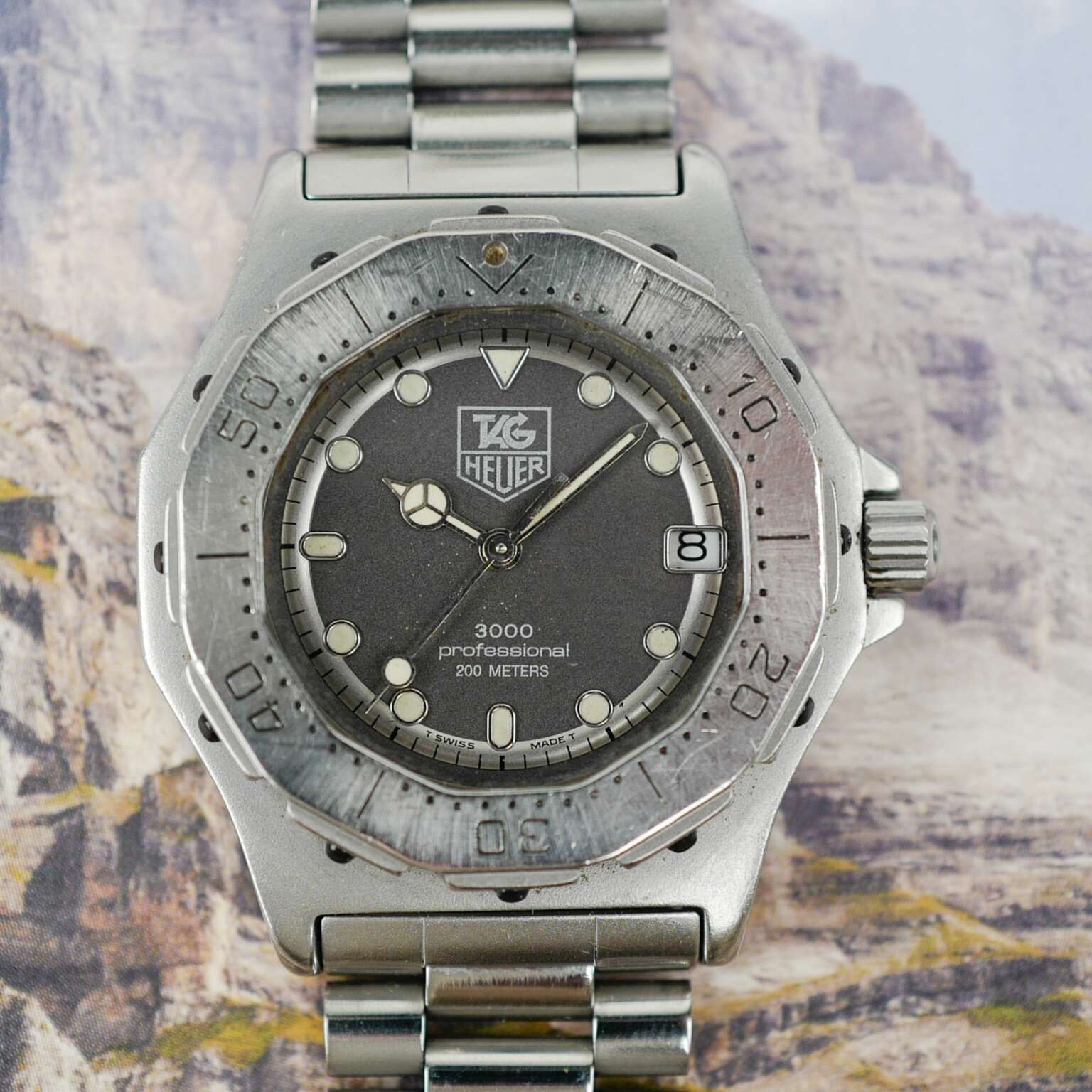 TAG HEUER Professional 3000 Series Réf. 932.213 (Vintage 1980)