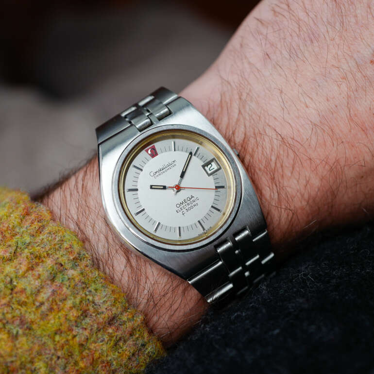 OMEGA D-Shape Asymétrique, Réf. 198.0004 (Vintage 1970)