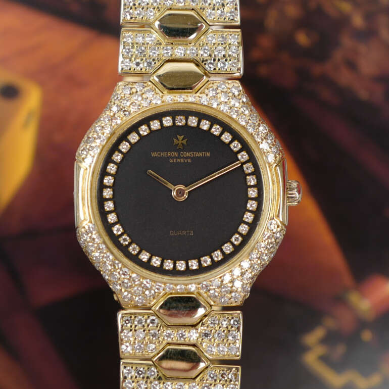 VACHERON CONSTANTIN 333 • or jaune diamants (Vintage 1980)